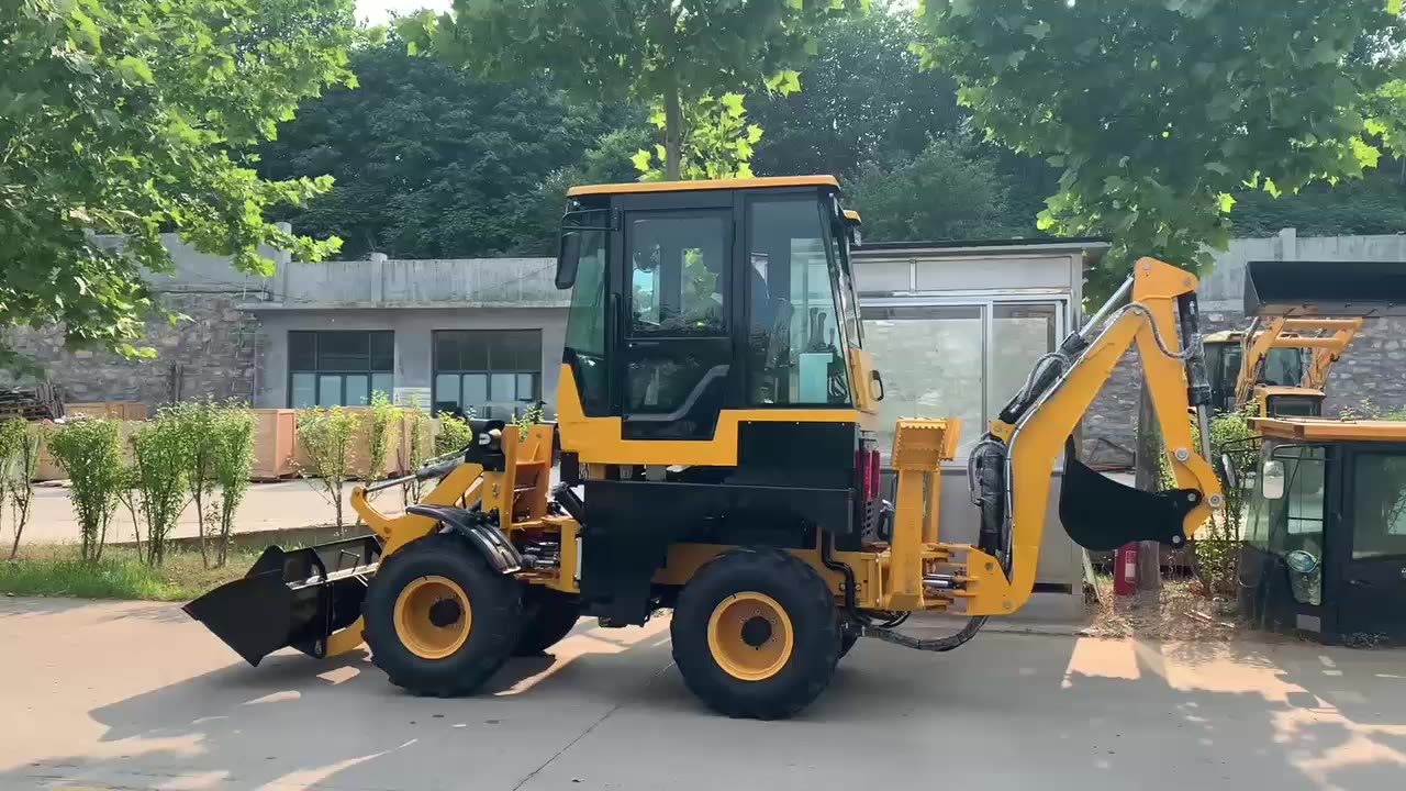 Free Shipping Chinese Backhoe Excavator Loader 4x4 Ce Euro 5 Epa Mini Backhoe Loader - Buy Wz25 ...