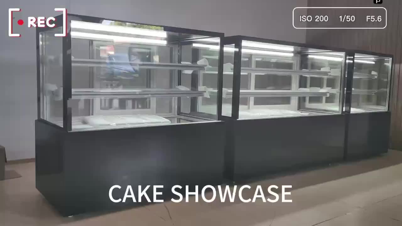 5 Layers Cake Display Chiller,Dessert Display Showcase Cake ...