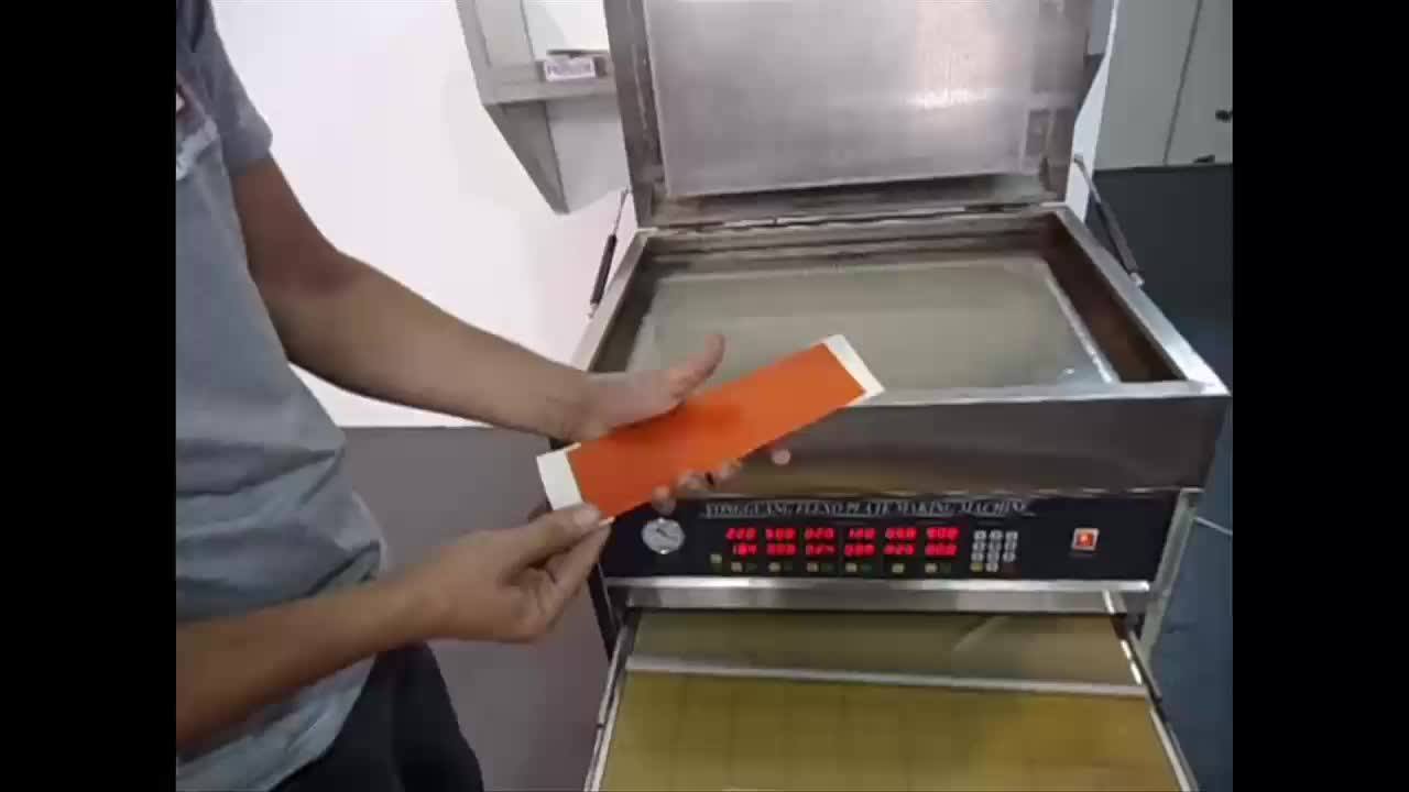 Ut9060 Flexo Chemical Wash Photo Polymer Plate Making Machine,A3 A4 A2 ...