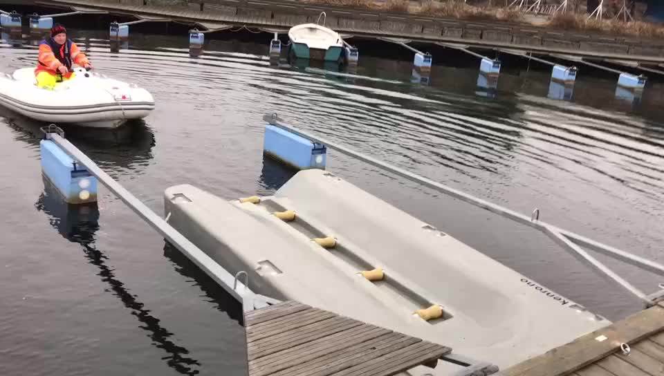 Plastic Jet Ski Pontoon Dock / Floating Jet Ski Lift For Sale - Buy ...