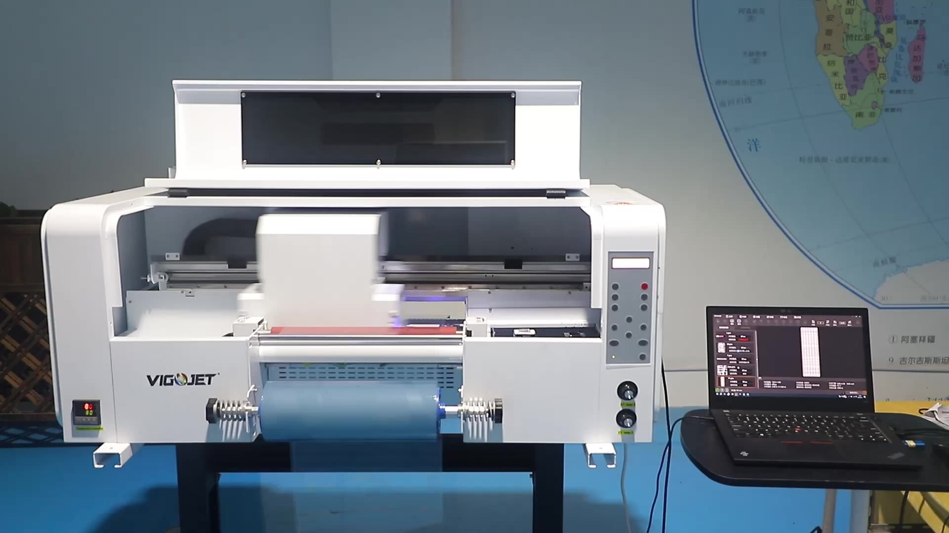 Vigojet Low Cost Dtf A3 Uv Aufkleber Mini Printer Small Sticker Cold ...