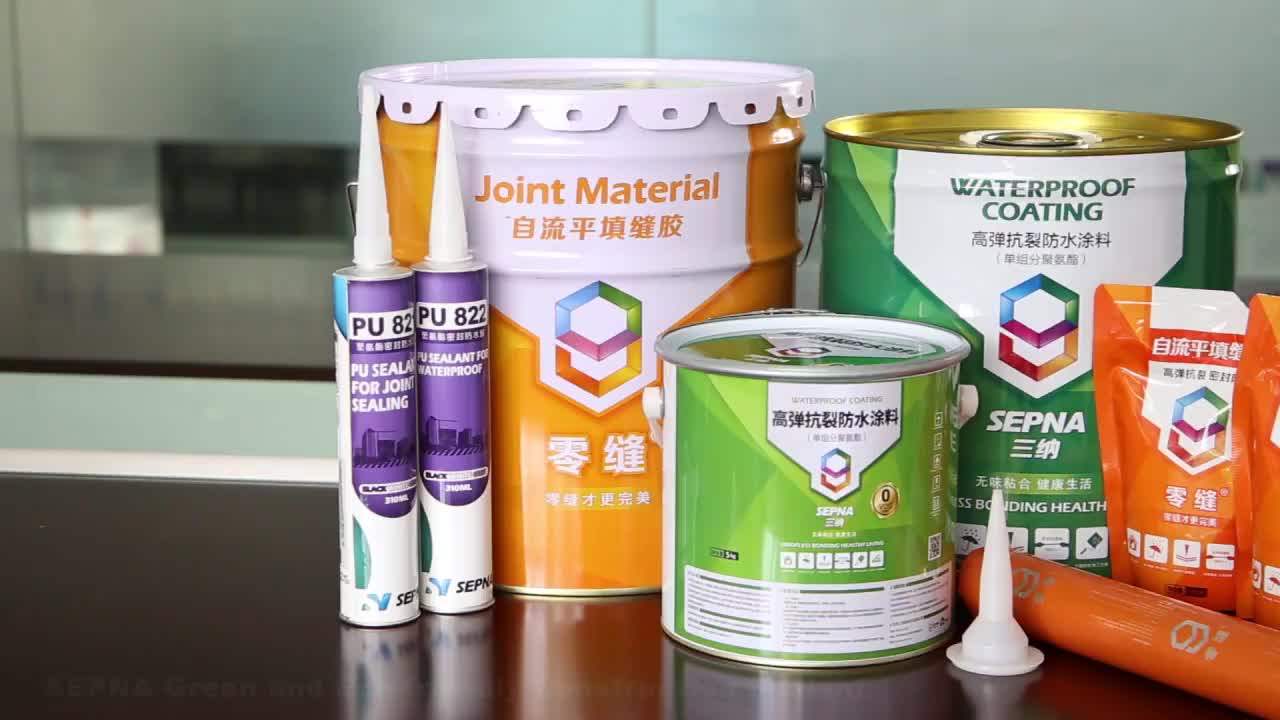 Single Component Pu Polyurethane Coating Water Based Waterproofing ...