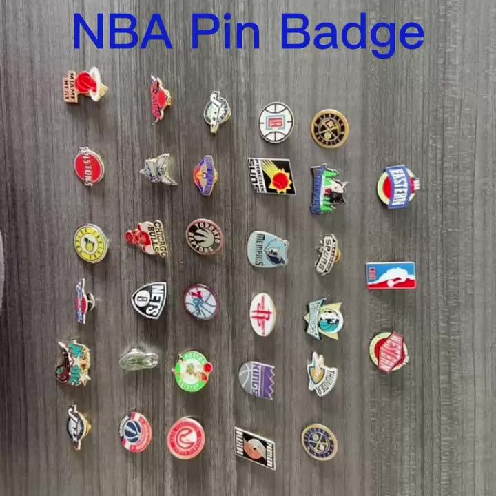 Wholesale Nba Basketball Team Pin Lapel Pin Rts Basketball Fans Pin ...