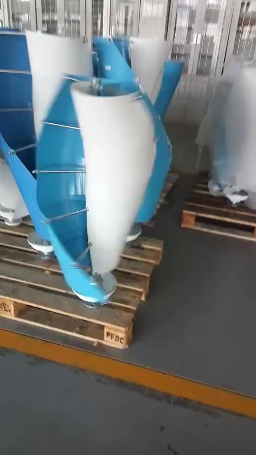 5kw Vertical Axis Wind Turbine 48v/96v Low Noise Alternative Energy ...