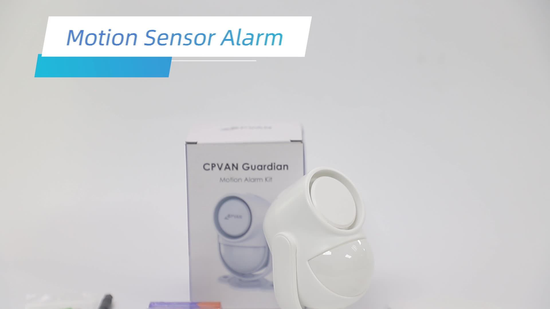 Wireless Burglar Home Security Motion Detector Alarm Anti Thief 125db ...