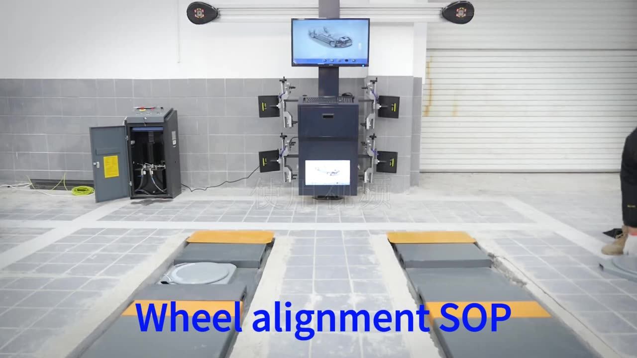 Manual Four Wheel Aligning 3d Automotive Car Tire Aligner Equipment ...