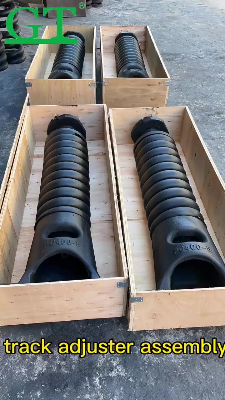 Recoil Spring Piston U-yoke Track Adjuster For Excavator Bulldozer ...