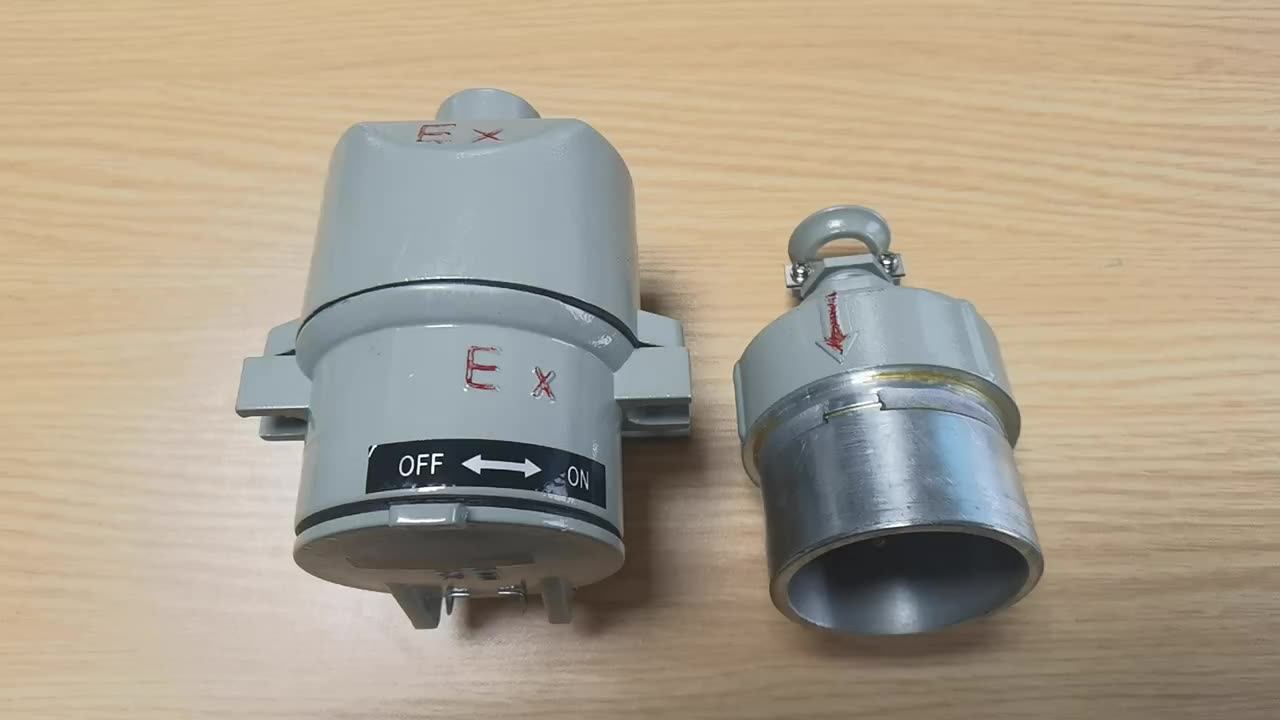 Explosion-proof Plug And Socket Connector Coupler 16a 32a 63a 100a Ex E ...