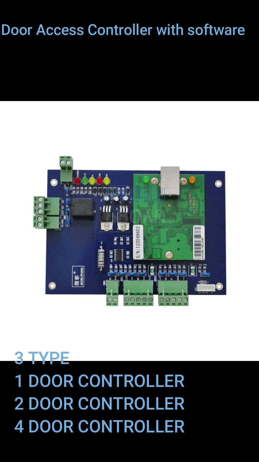 Tcp Ip Network Rfid Access Control Panel Set With Ac110v/220v Power ...
