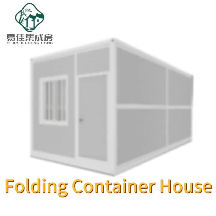 Quick Installation 20ft 40ft Folding Prefab Container Houses Foldable ...