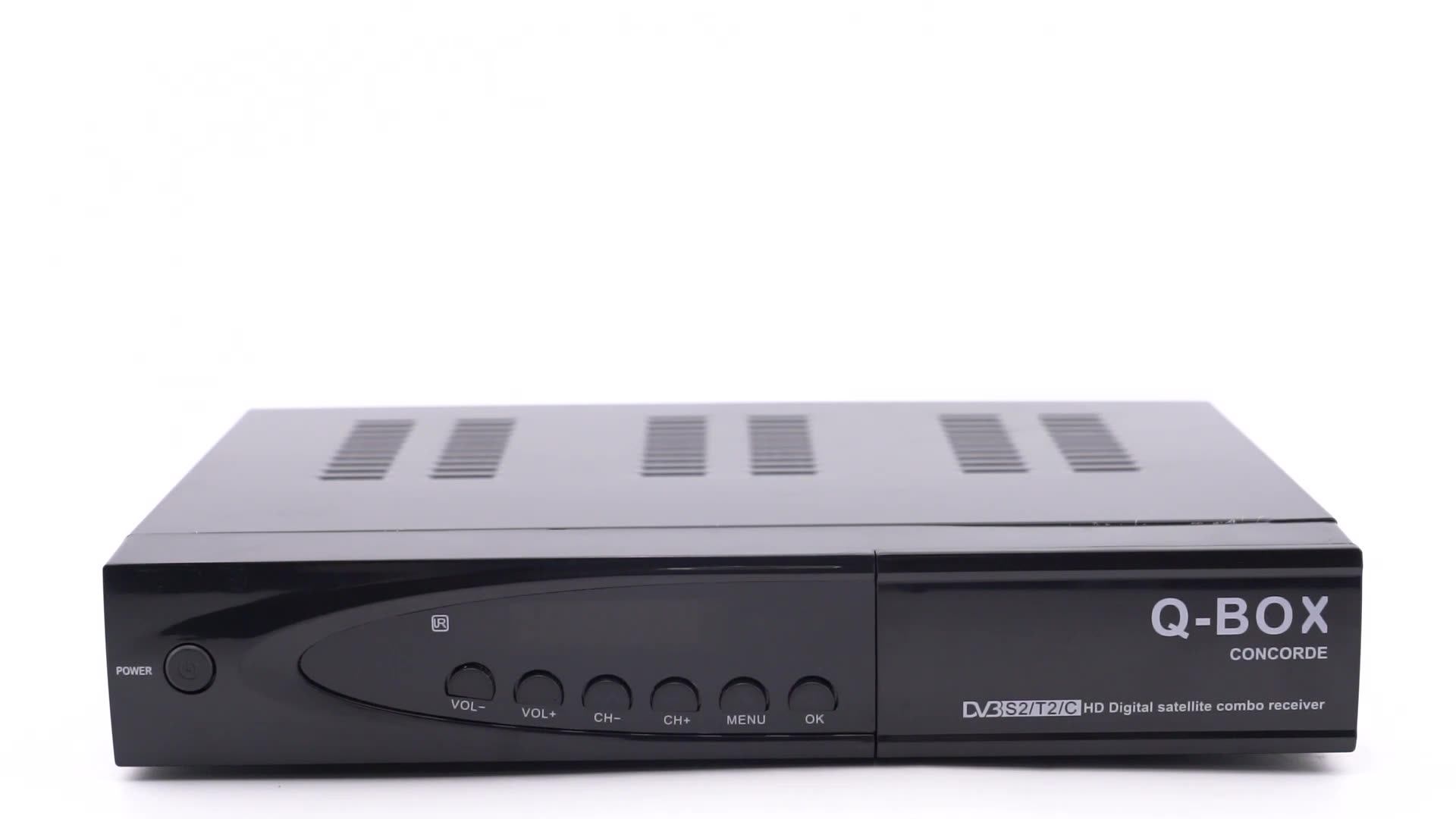 Q-box Concorde Hot Selling Decoder Digital Combo S2+t2+c Dvb Receiver ...