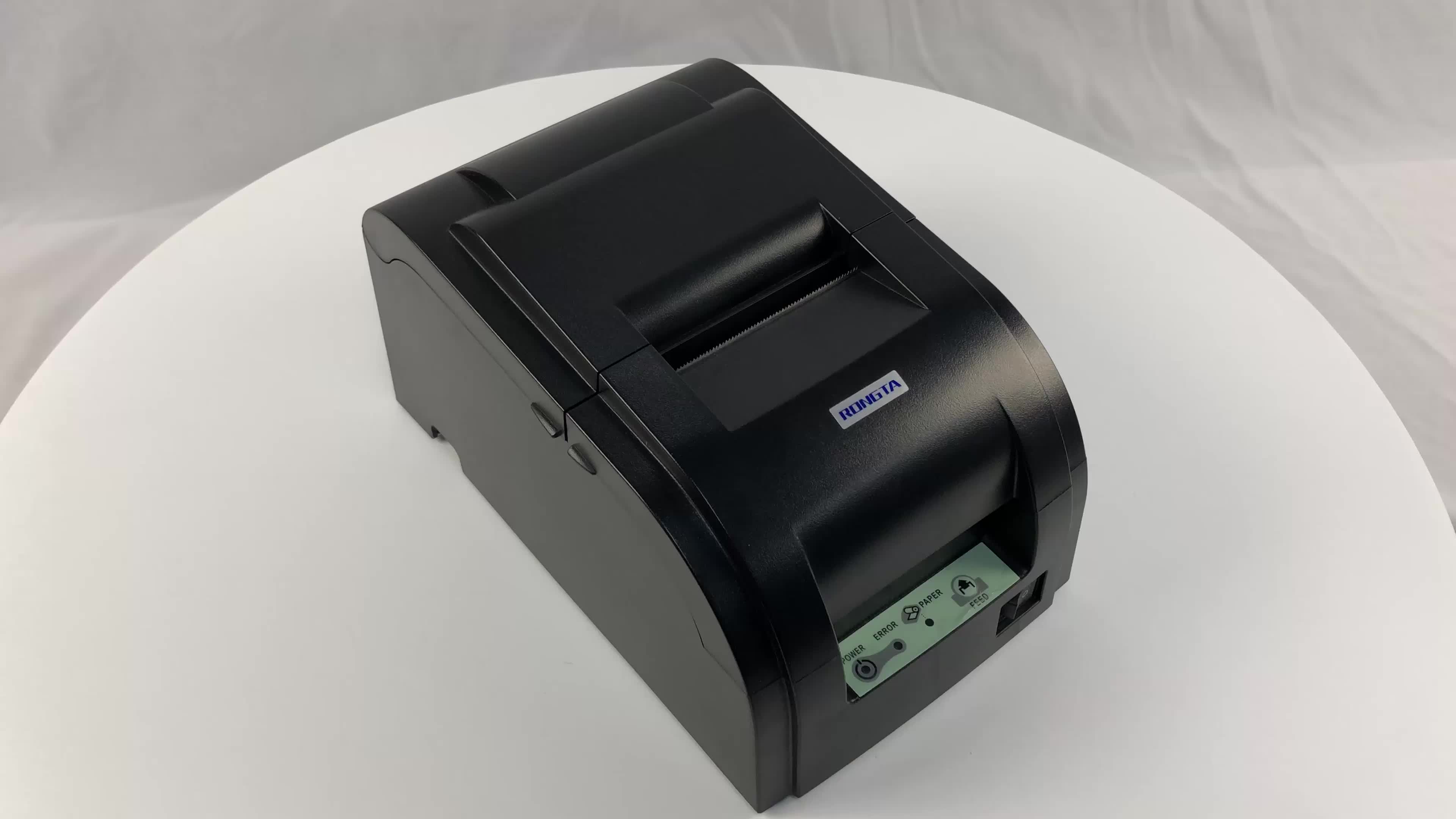 9 Pin Impact Dot Matrix Printer Support Pos Terminal With Usb Ethernet Serial Parallel Rp76ii