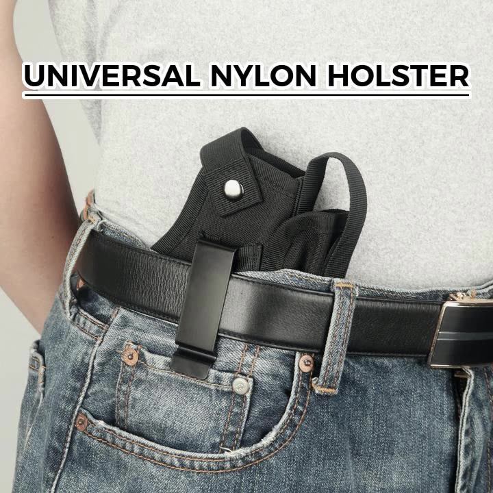 Tactical Gun Holster Concealed Carry Universal Waist Belt Clips Nylon ...