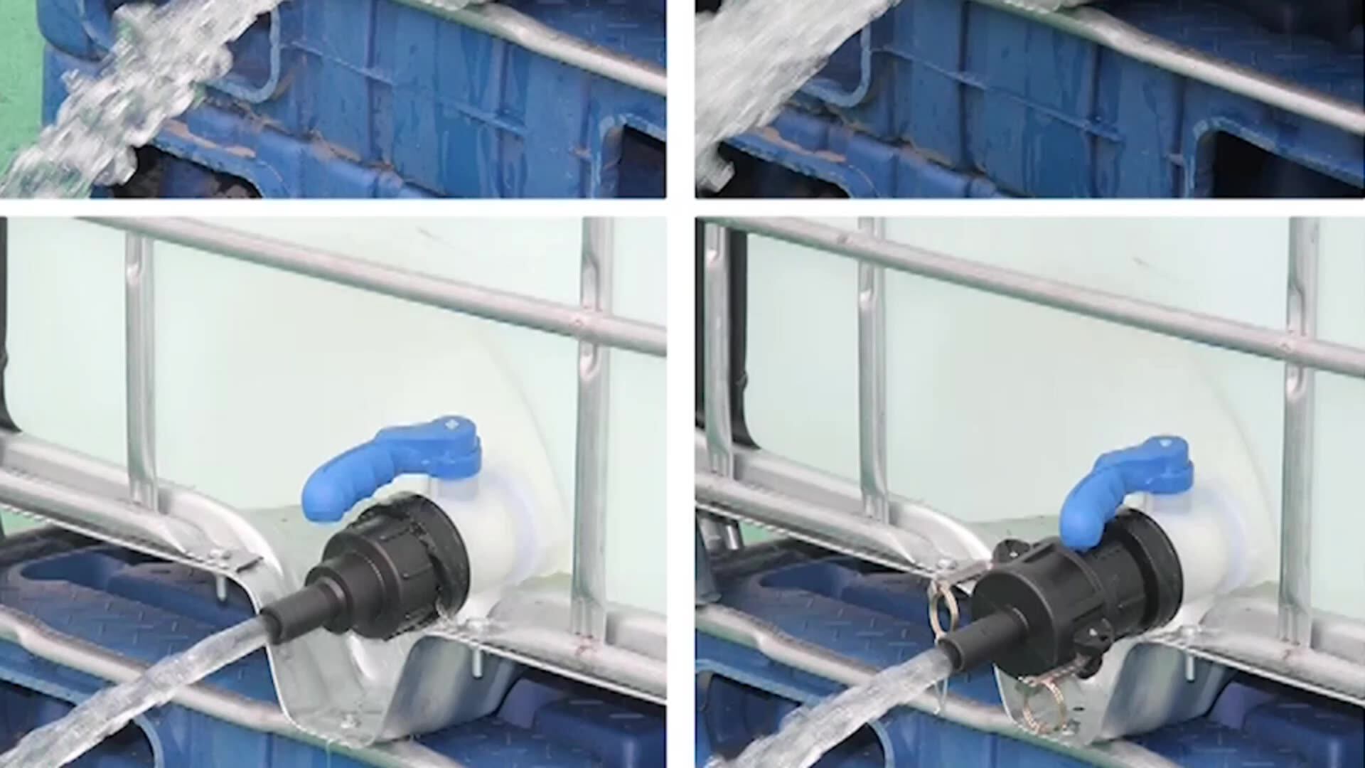 Ibc Tank Adapter Plastic Valve Stainless Steel Fitting Connector - Buy ...