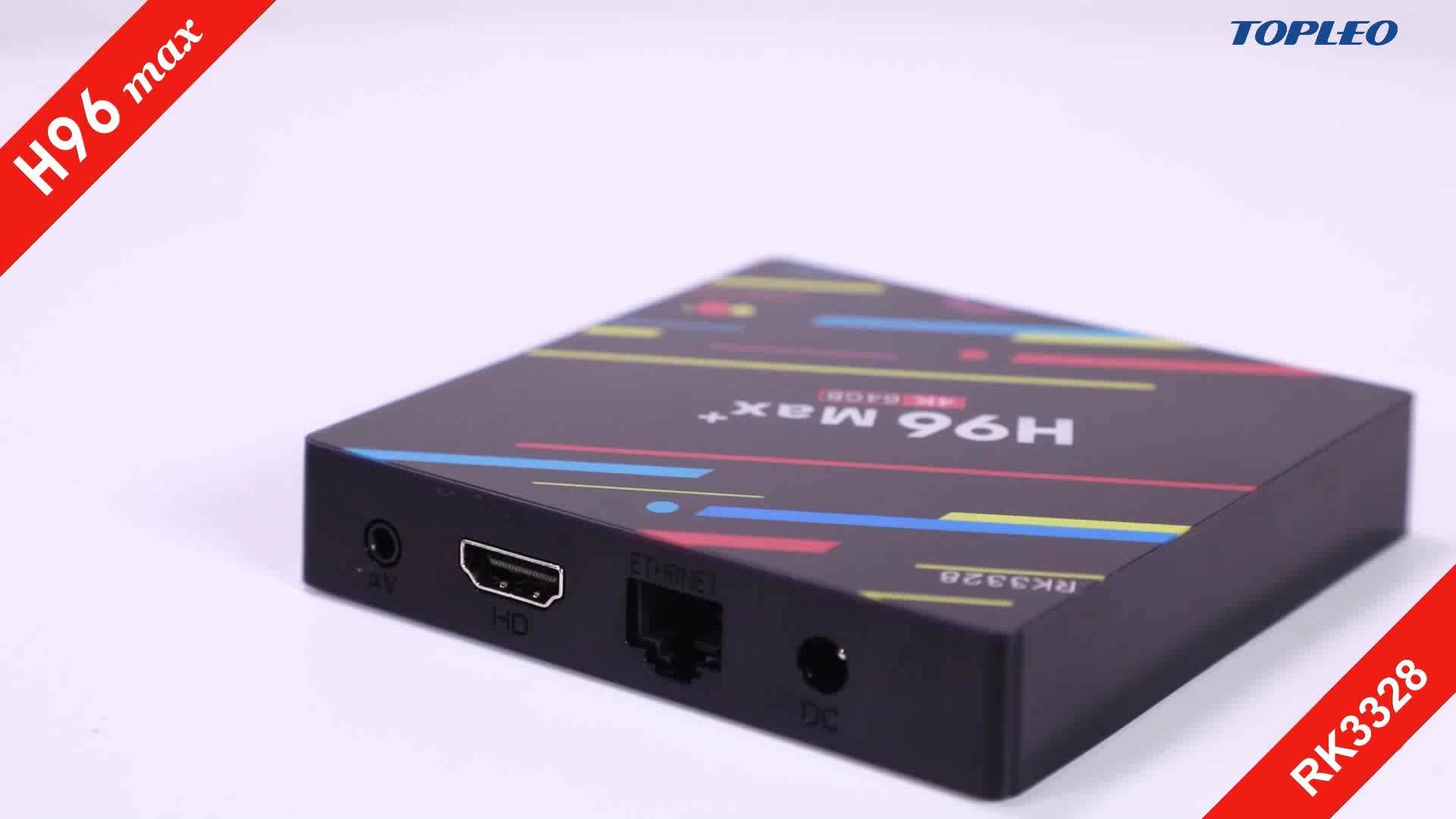 More Fast Android 8.1 System 4k Ultra Hd H96 Max+ Tv Box 4gb Ram ...