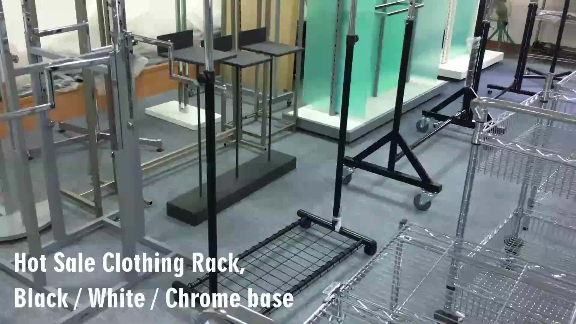 Trade Assurance Gold Clothing Rack For Rail - Buy Brass Clothing And ...