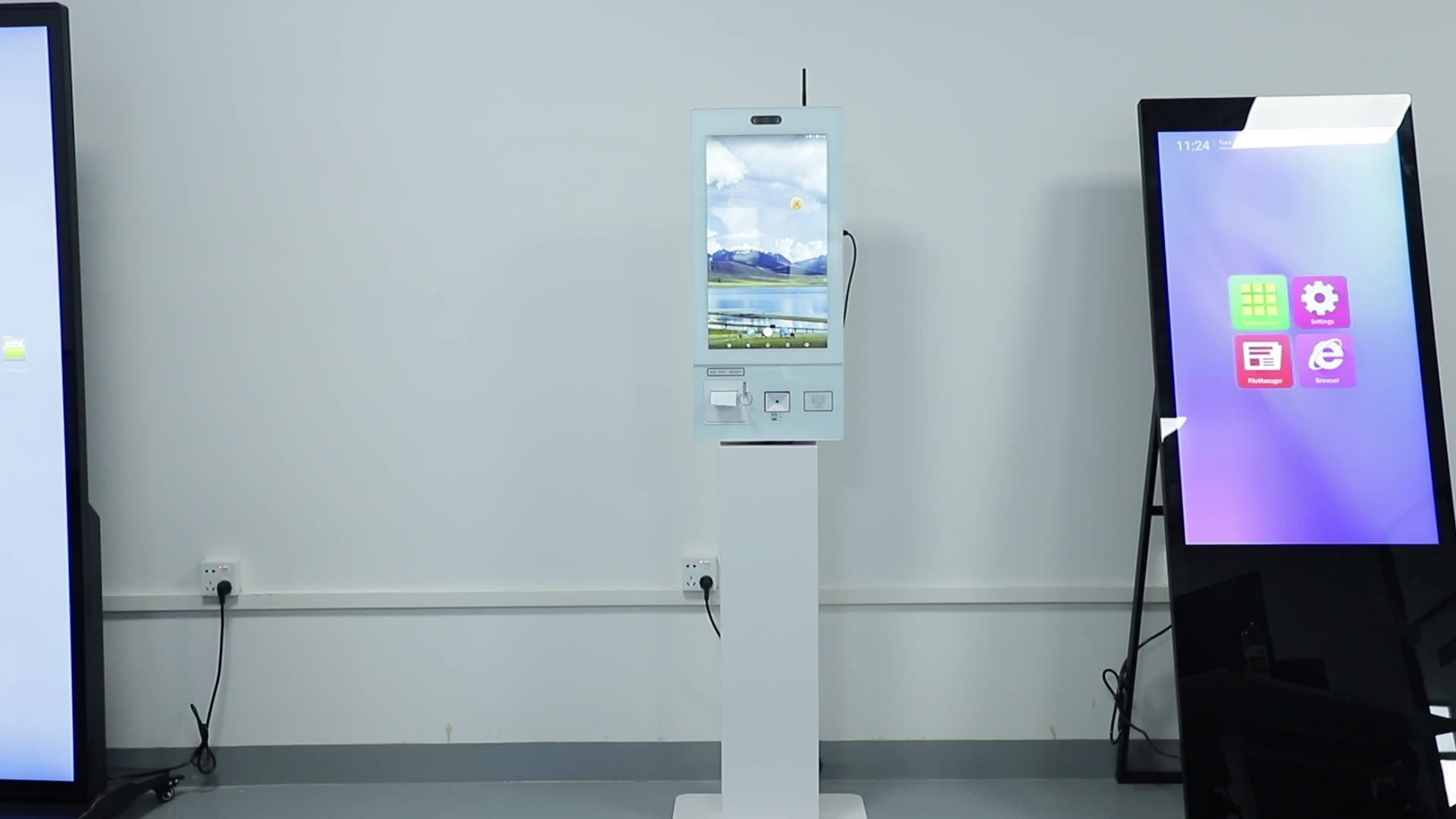 Fast Food Restaurant Self Payment Bill Terminal Touch Screen Pos System ...