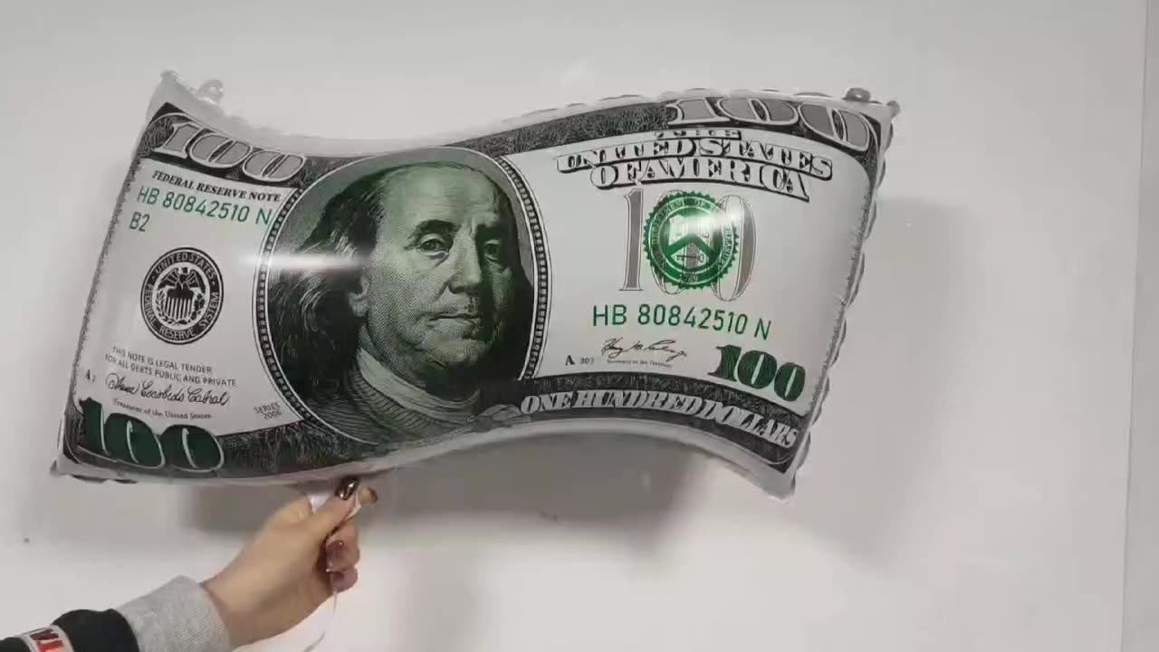 Money Dollar Balloon Dollar Bill Balloons Play Money Casino Las Vegas ...