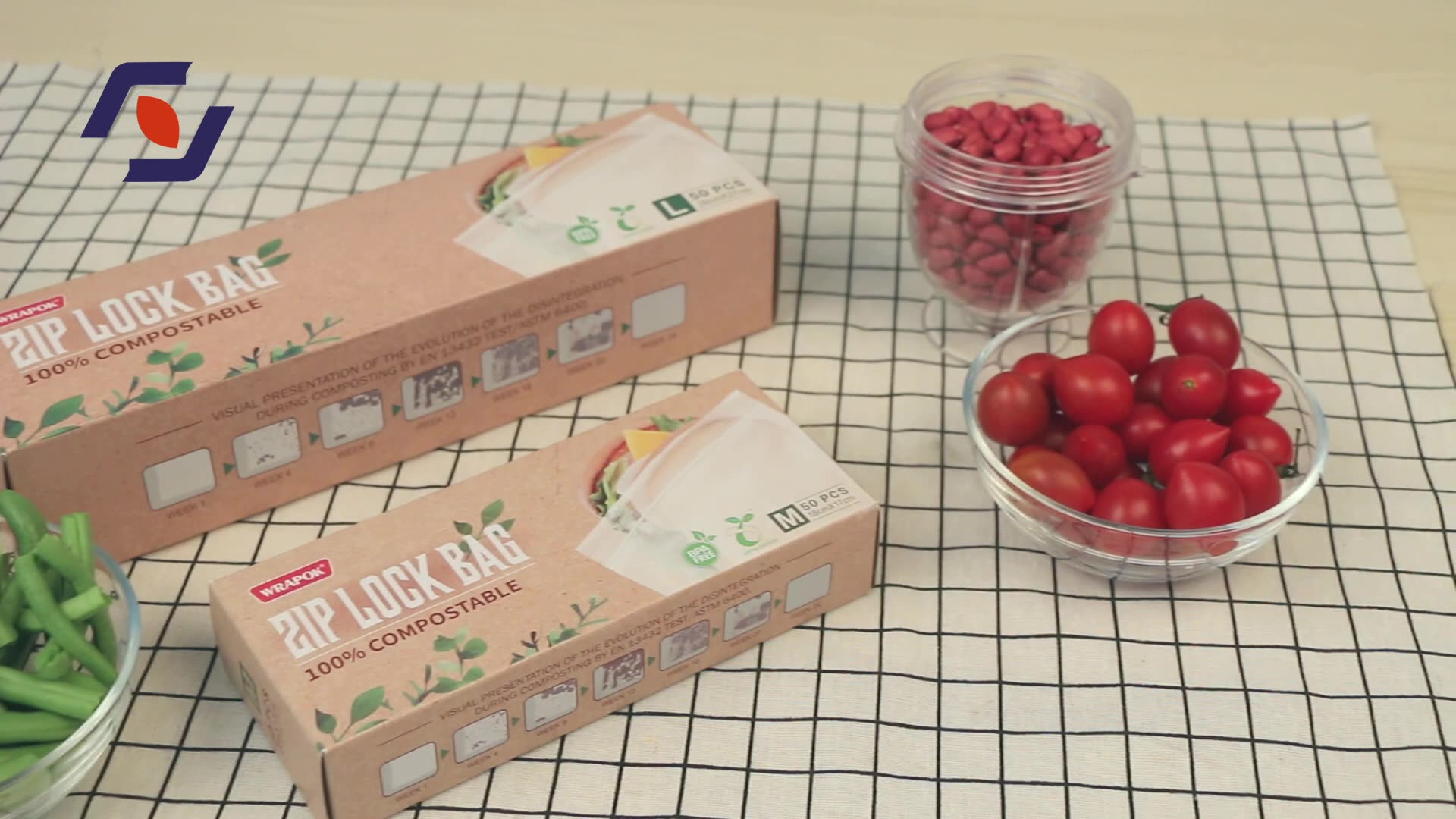 Eco Friendly Biodegradable Compostable Ziplock Natural Corn Starch Zipper Bags - Buy Corn Starch ...