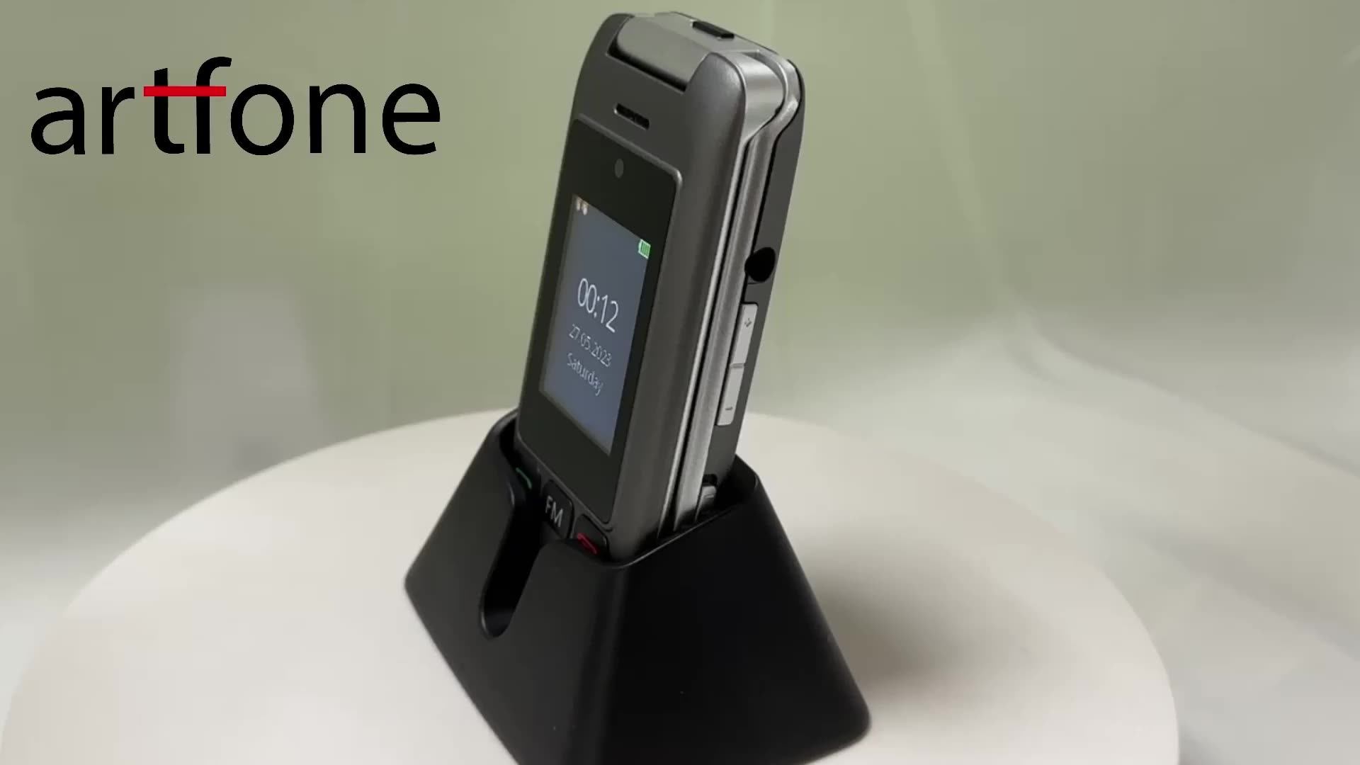 Manufacturer Artfone G6 4g Dect Phone With Volte Dual Lcd Flip Senior ...