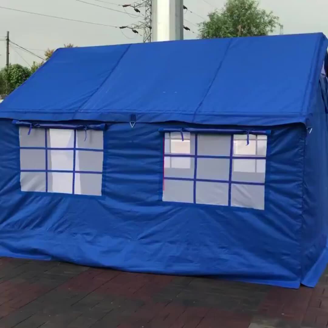 Artiz Blue Modular Winterized Tent Disaster Relief Emergency Shelter ...