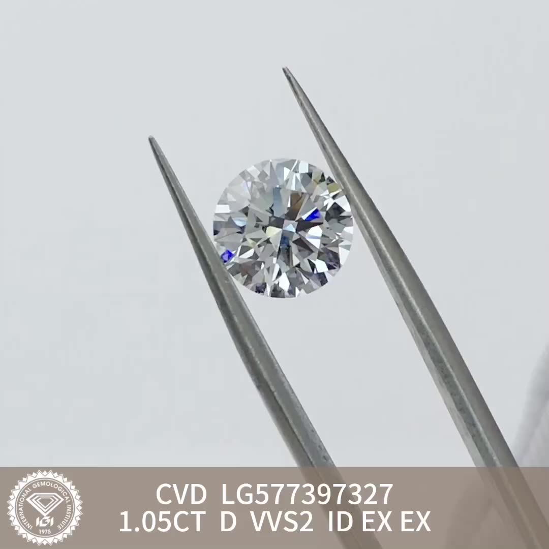 Igi 1.05ct D Vvs2 Cvd Lab Grown Diamond - Buy Lab Diamond,Lab Grown Diamond,Cvd Diamond Product ...