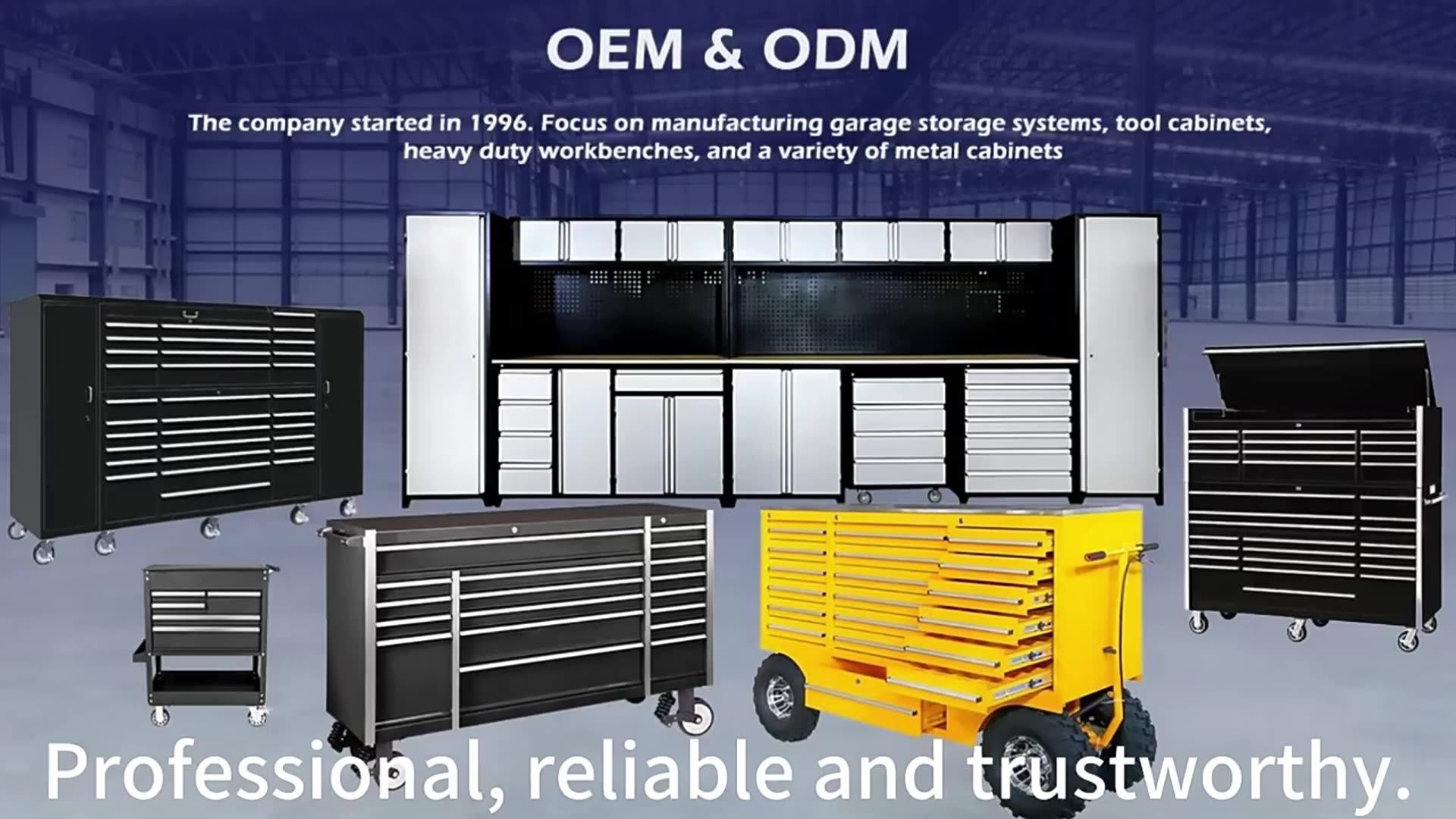 Factory Workshop Tool Cabinet Organizer Metal Workstations Garage Work ...