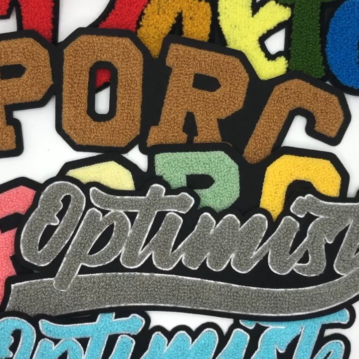 Wholesale Custom Varsity Letter Chenille Embroidered Iron On Patch ...