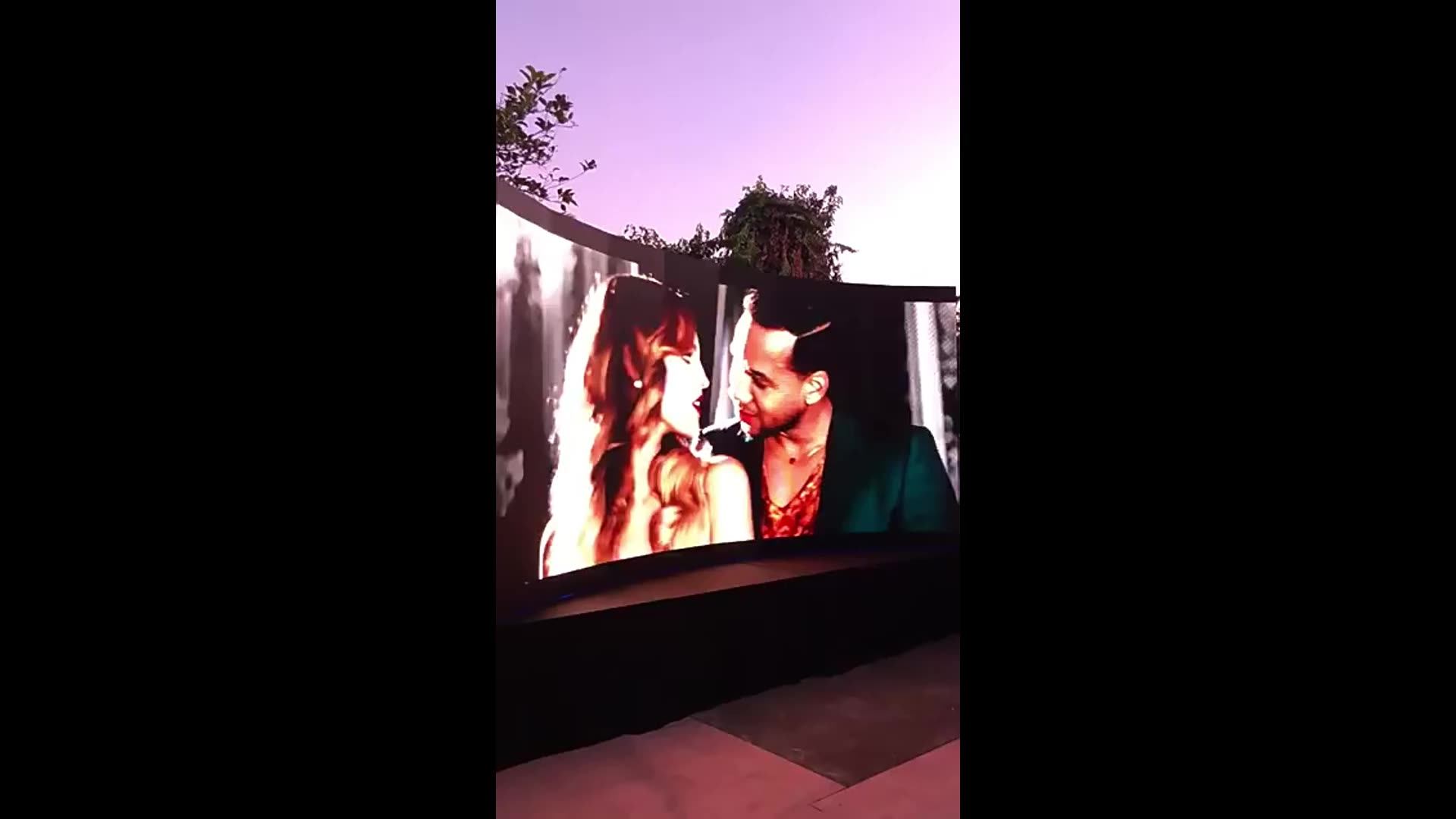 500x500mm Indoor Outdoor Giant Stage Background Led Video Wall P2.6 P2 ...