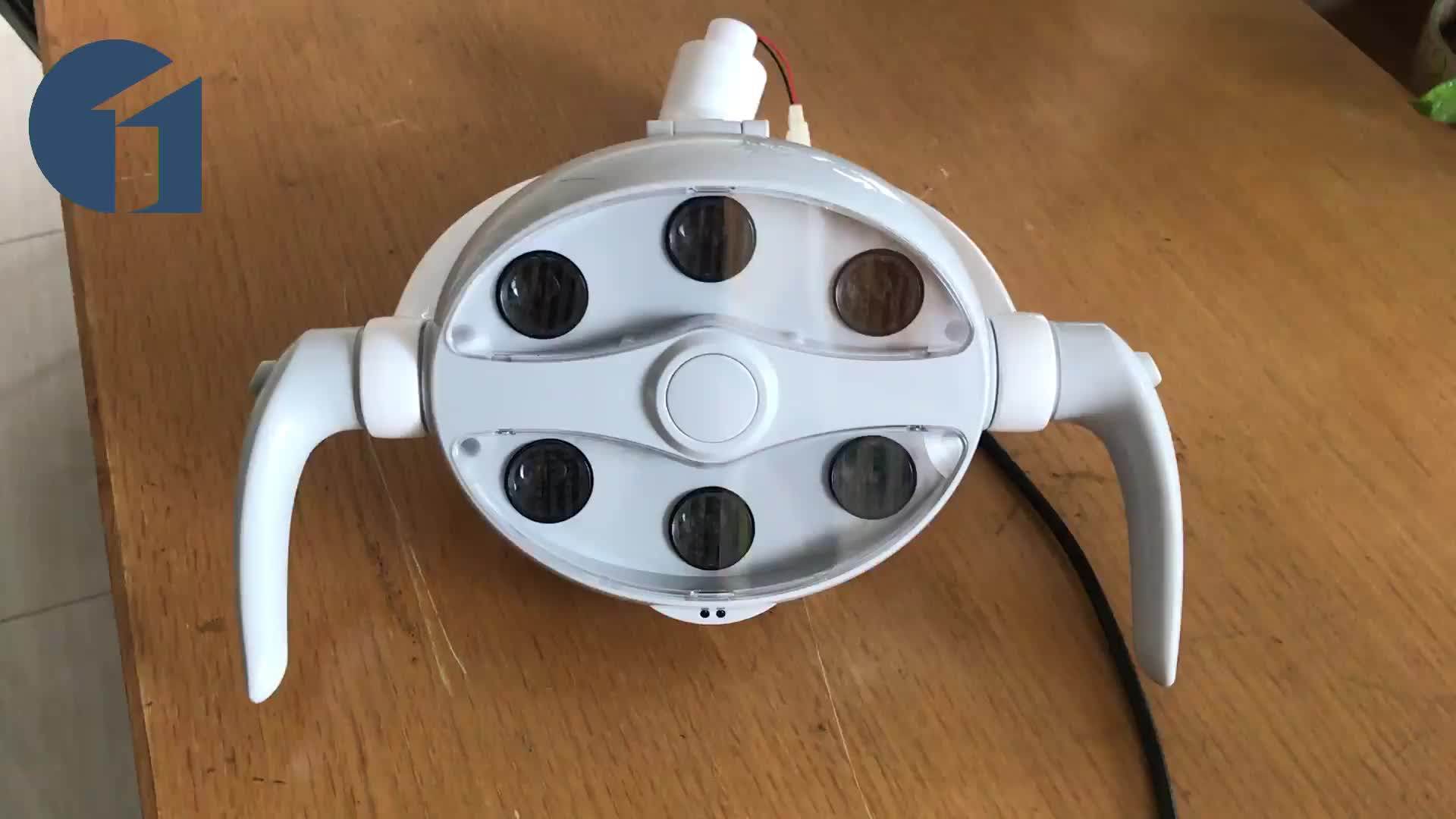 Shadeless Ceiling Mounted Led Sensor Oral Lamp Operation Dental Light ...