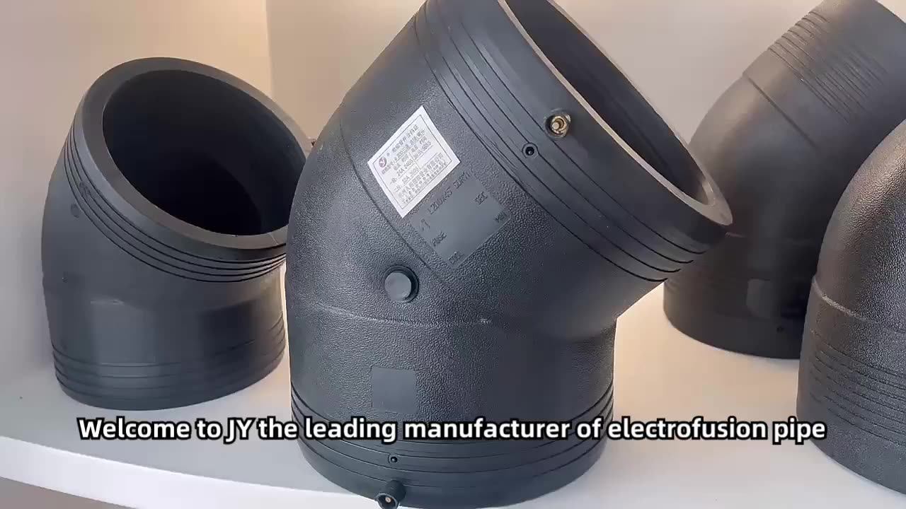Jy Electrofusion Pipe Fittings 90mm Flange Adapter Welding Connection ...