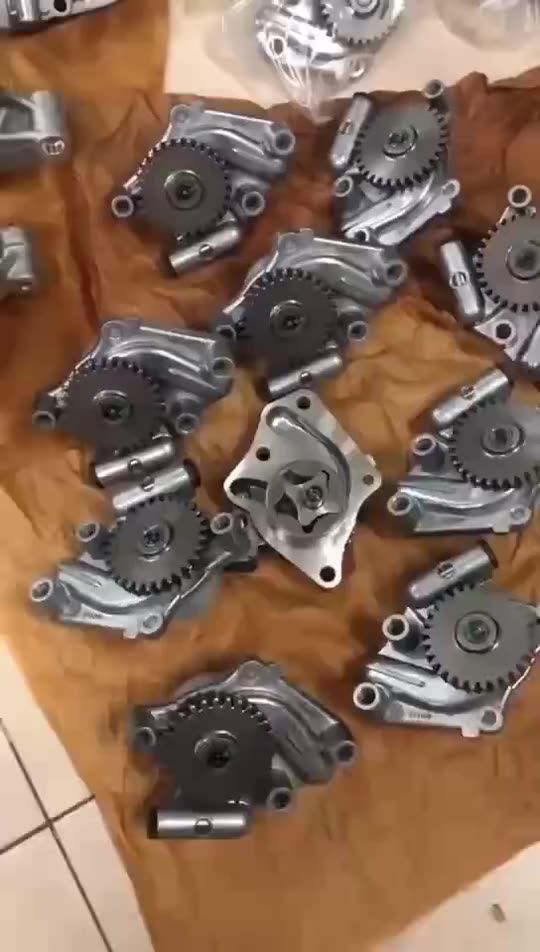 High Quality 4d31 Diesel Engine Oil Pump Me014603 For Hd450 Excavator ...