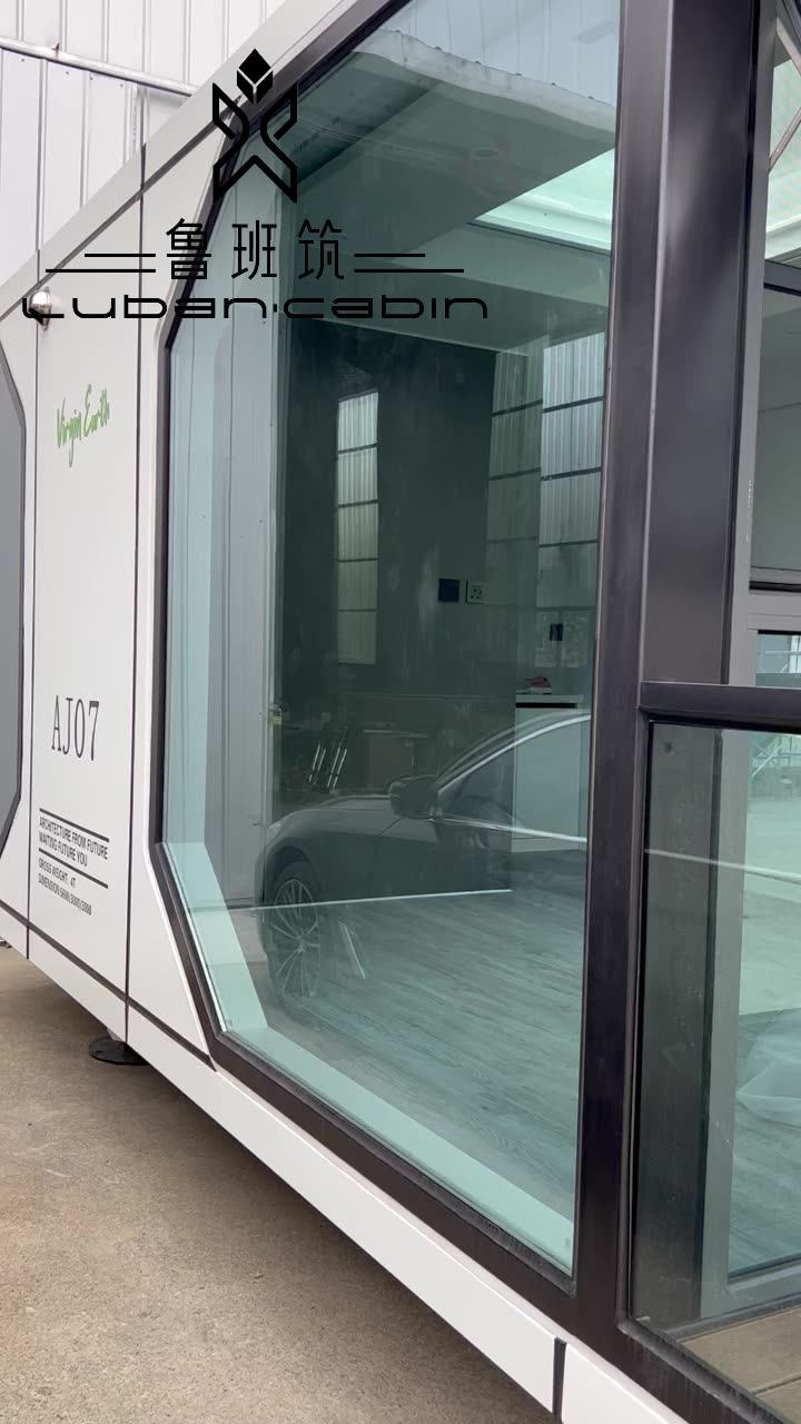 20ft Solar Panel Mini House Futurist Modern Villas Container House ...