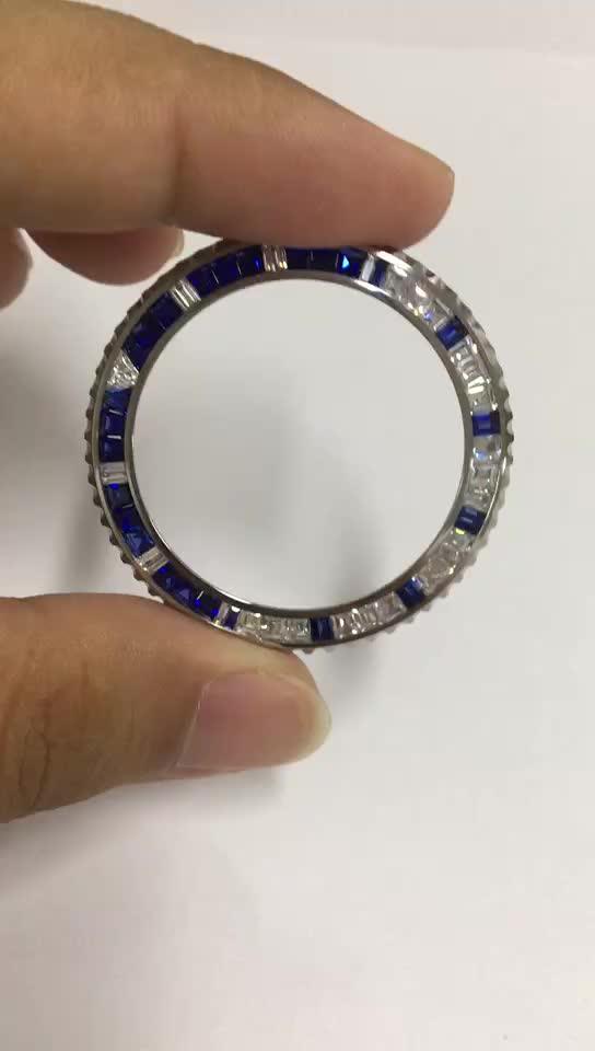 Custom Original Version Aftermarket Stainless Steel Watch Bezel Inserts ...