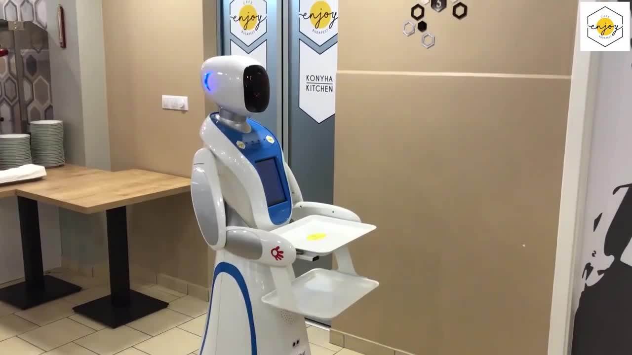 Humanoid Service Robot Waiter Intelligent From Csjbot - Buy Waiter ...