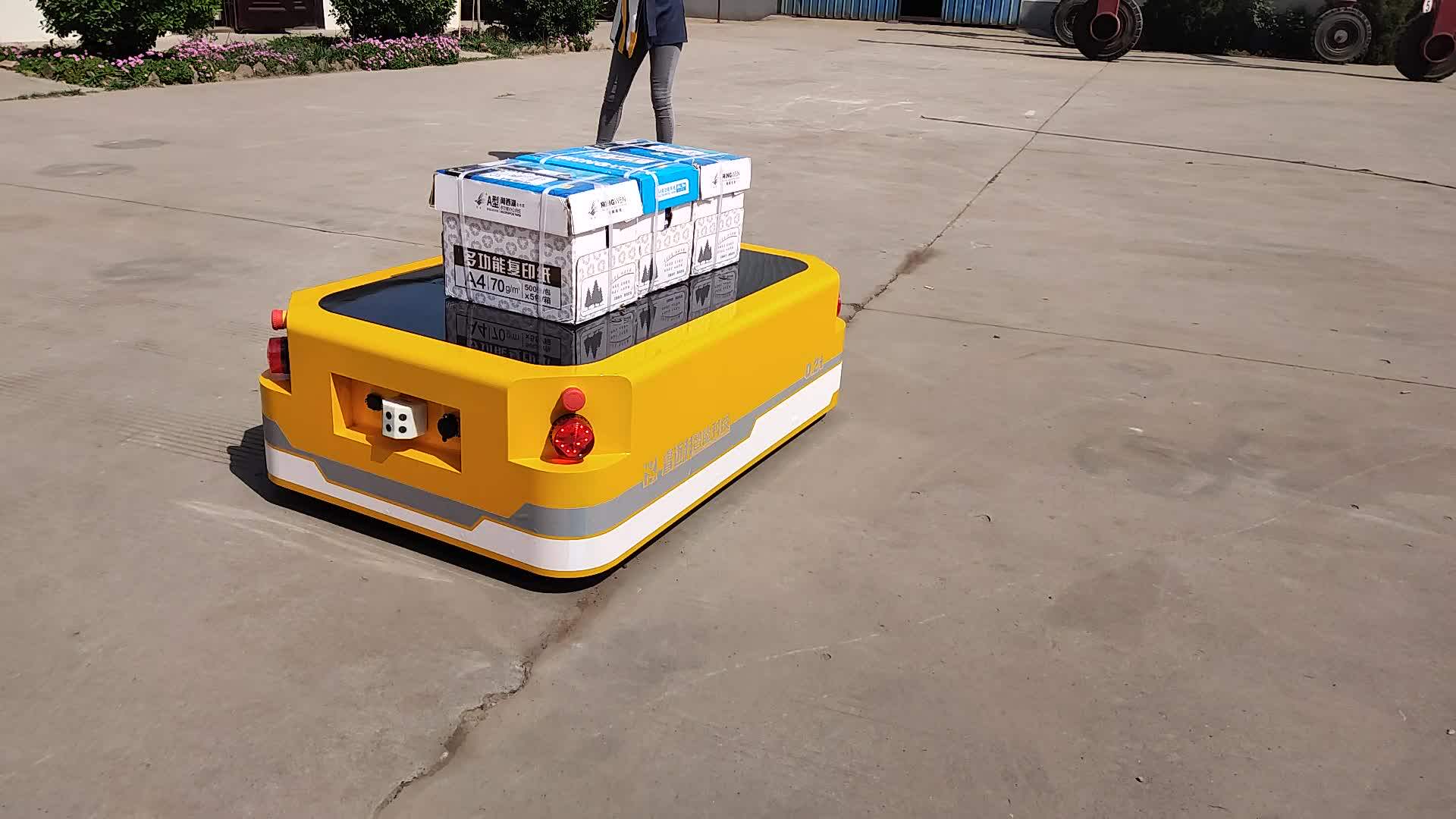 Warehouse Carrying Goods Transfer Trolley Robot Industrial Automatic ...