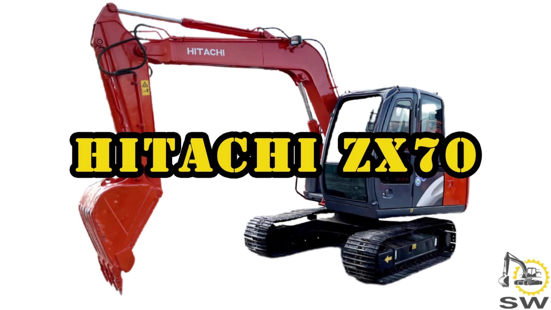 Japan Secondhand Hitachi Mini Excavator 7 Ton,Hitachi Zx70 Zx70-1 Zx60 ...