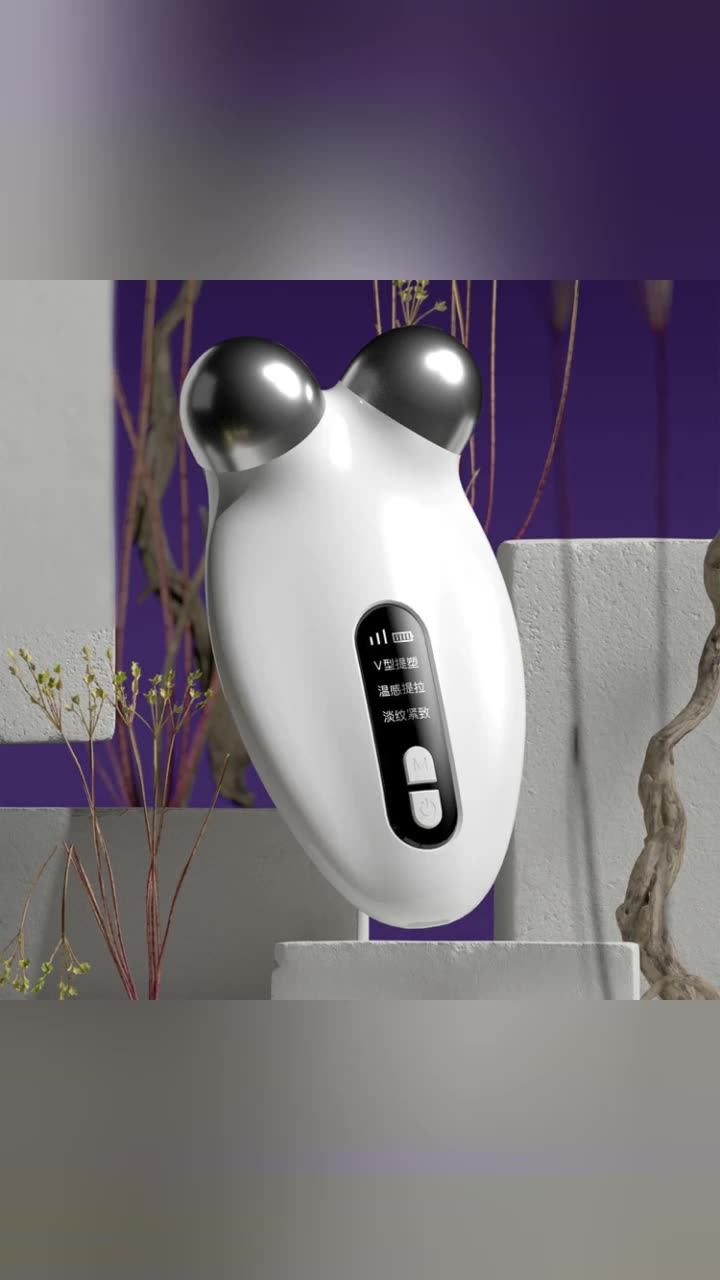 Home Use V-shaped Face Device Microcurrent Facial Toning Device E ...