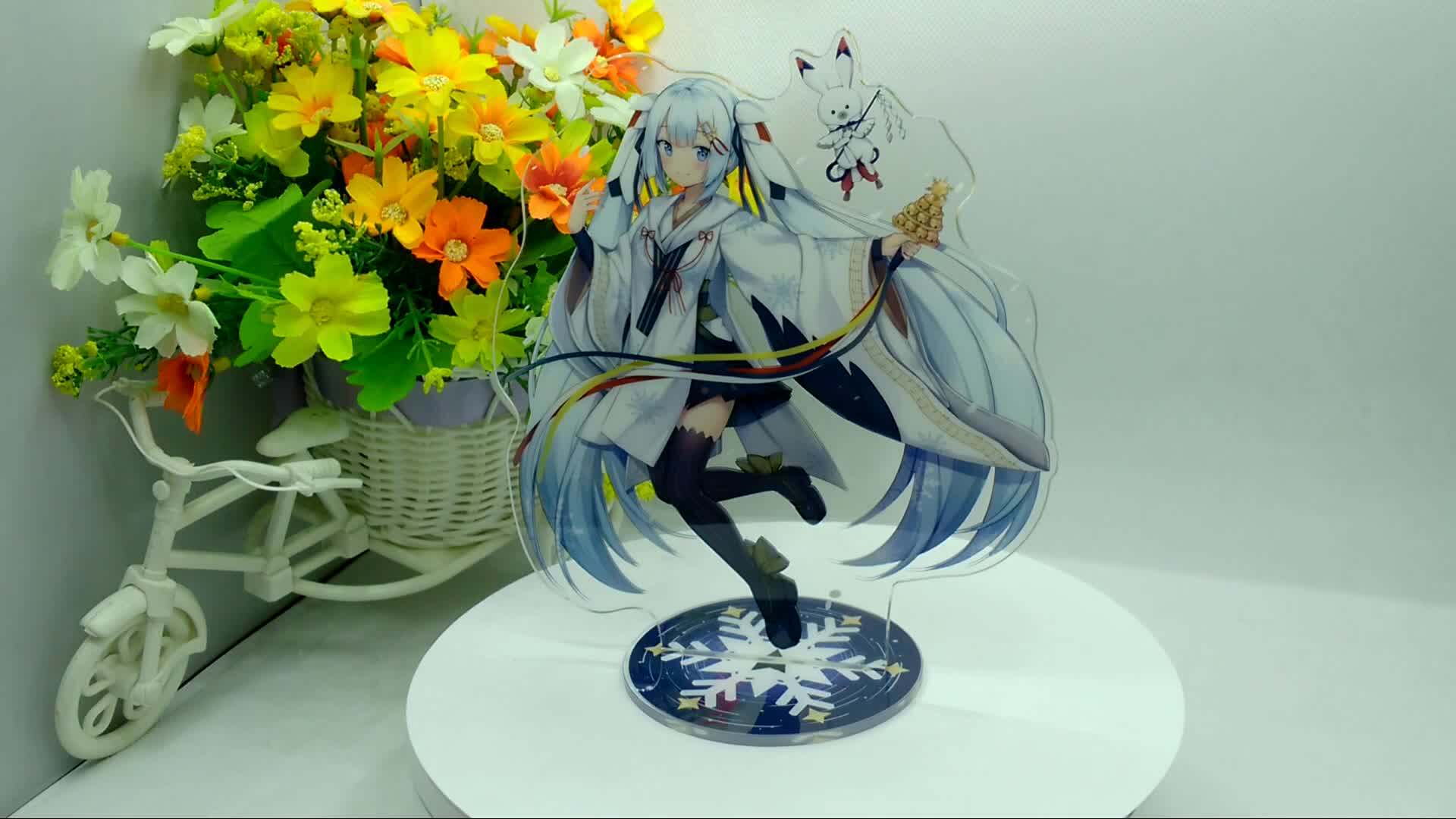 Free Sample Offset Print Cnc Cut Custom Character Acrylic Stand Anime ...