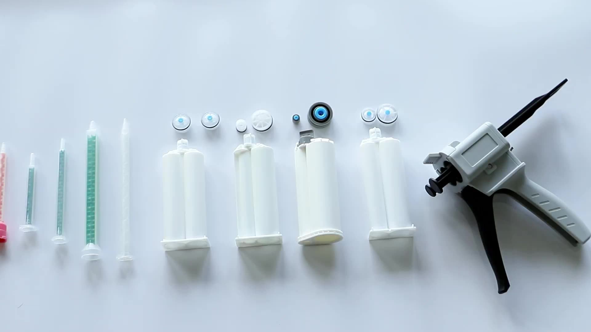 Ma5.4-17epoxy Square Static Mixer Tip Mixing Tube For Duo Pack Epoxies ...