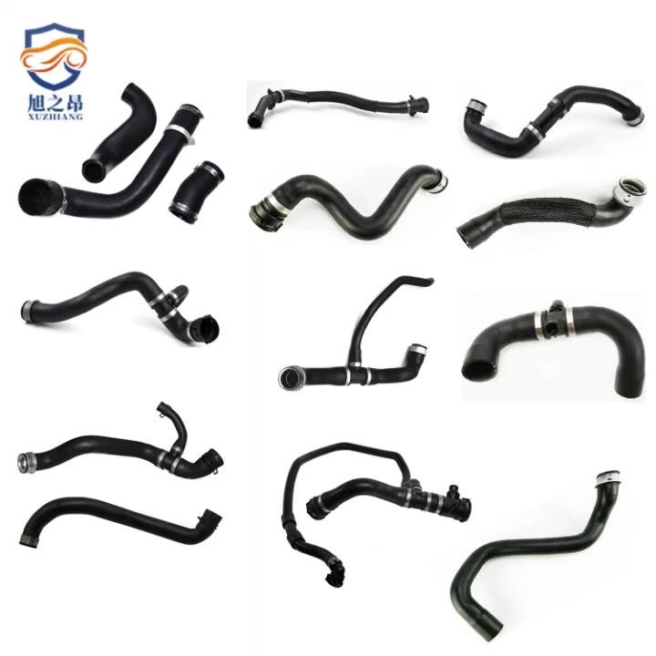 Car Automobile Parts Cooling System Rubber Water Radiator Hose For Bmw ...