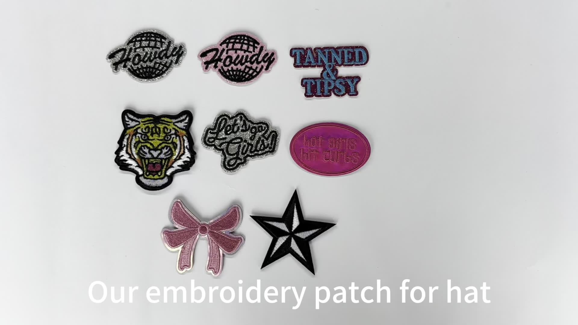 Sewill Custom Animal Western Country Rubber Pvc Cowboy Embroidery ...