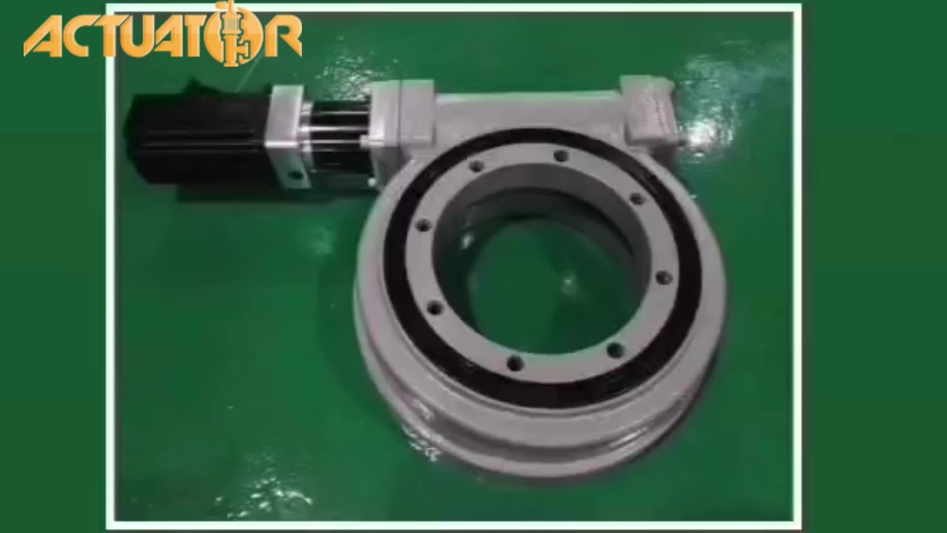 Se 12inch Dual Axis Slewing Drive With 24v Motor For Solar Tracker ...