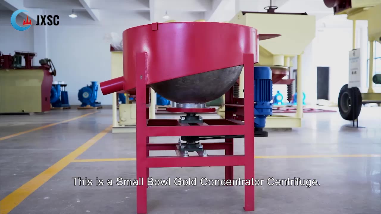 Small Scale Gold Mining Equipment Fine Gold Ore Gravity Centrifuge Separation Machine Neffco ...