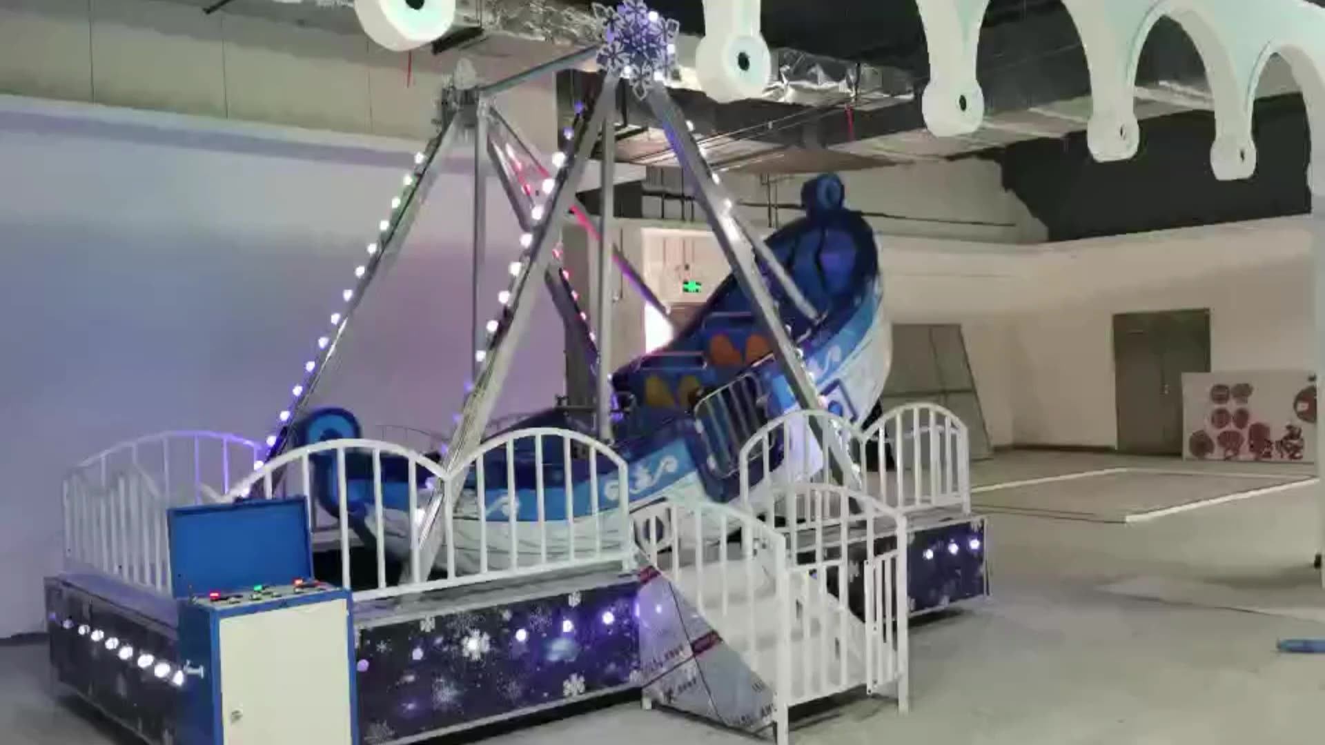 24 Seats Luna Park Fairground Attraction Swing Viking Boat Import Theme ...