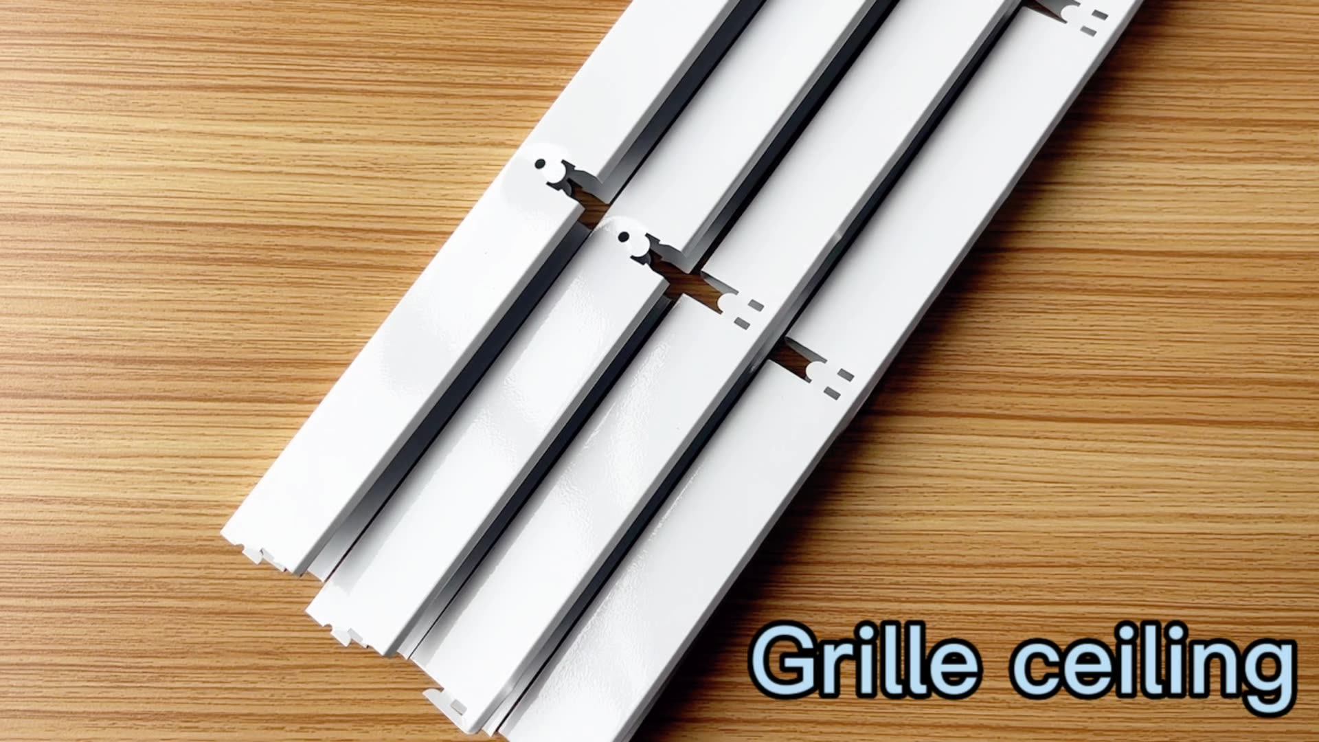 Aluminum Open Grid Suspended Ceiling Tile & Metal Aluminum Baffle/false ...