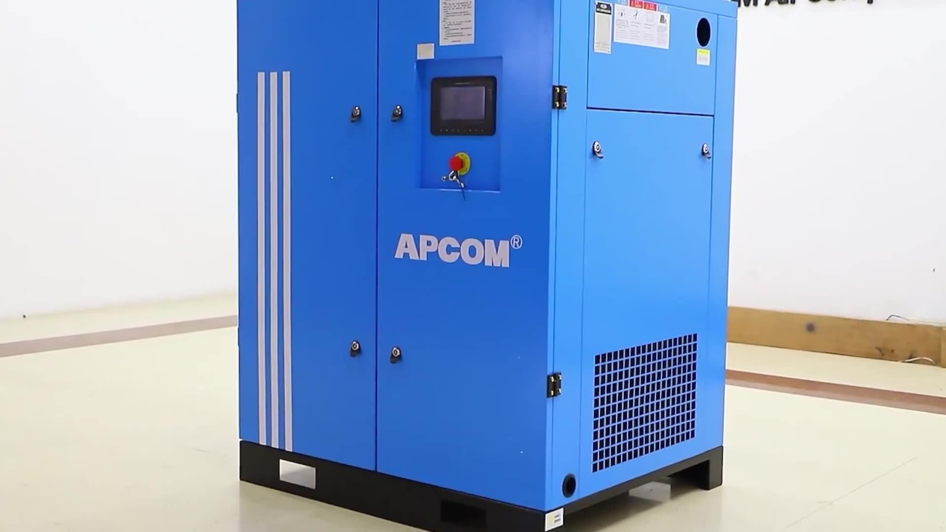 Ls22 22kw Screw Air Compressor With Atlas Copco Air-end Ac Powered 7-13 ...