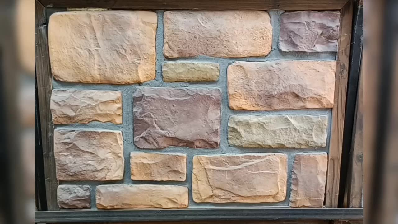 Exterior Faux Culture Stone Slate Wall Cladding Concrete Mold ...