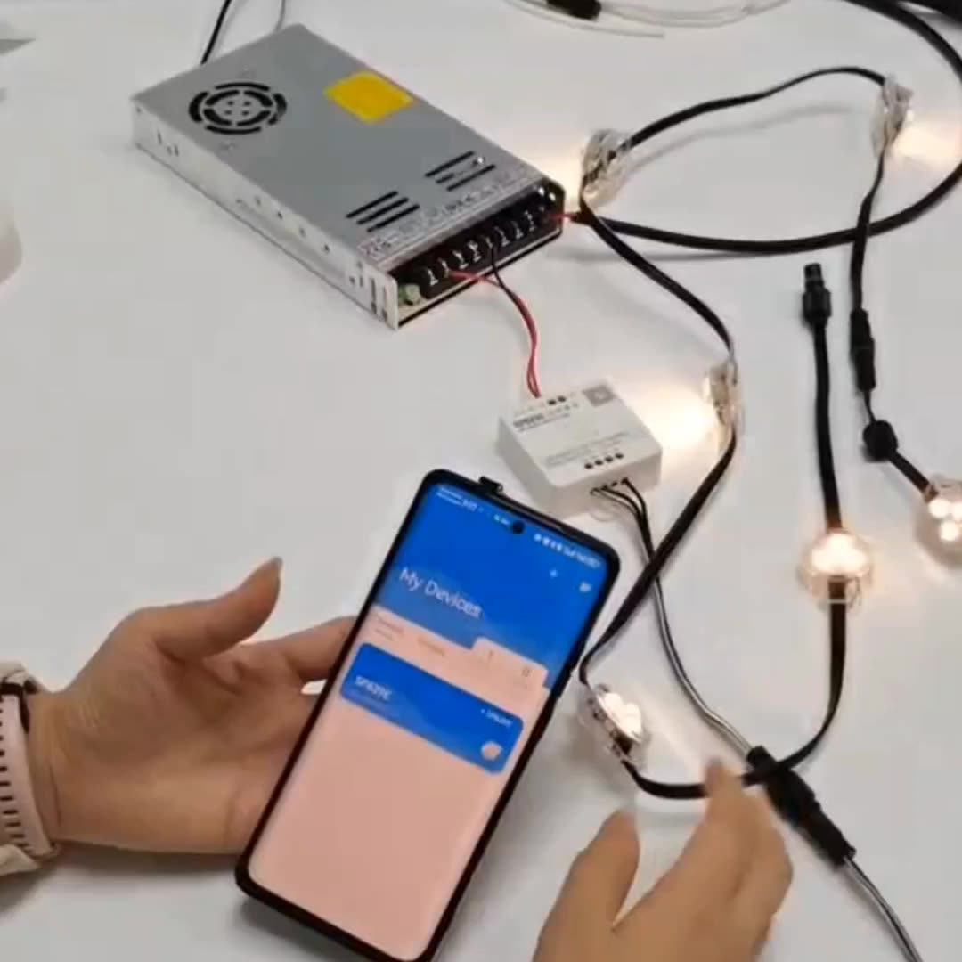 Sp639e Pixels Led Controller Spi Fcob Ws2812b Rgb Sk6812 Ws2814 Rgbw ...