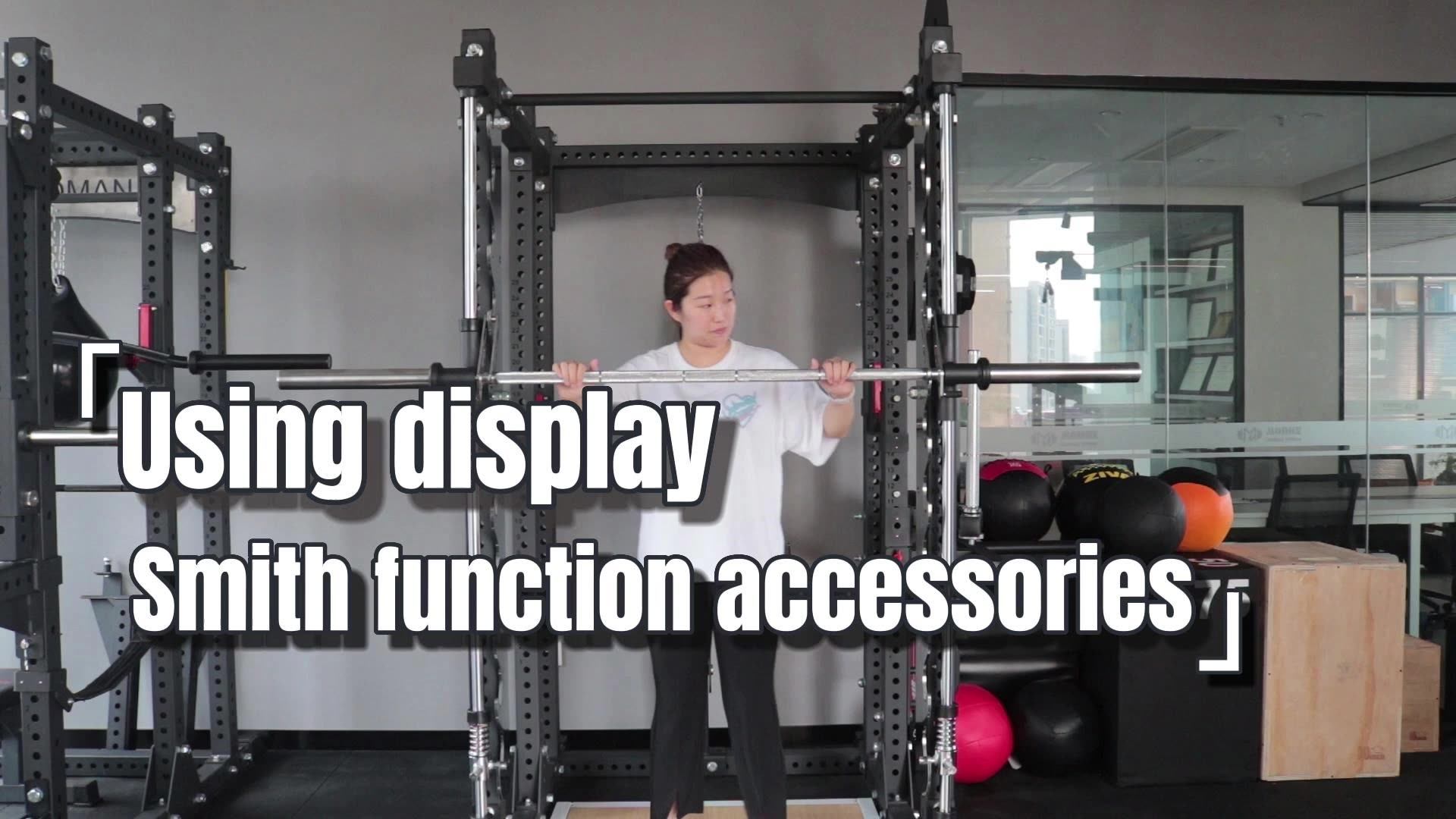 Factory New Design Rack Attachment Power Squat Training Smith Machine ...